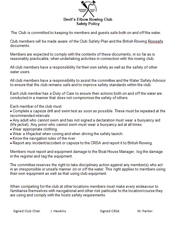 Safety – devilsrowing